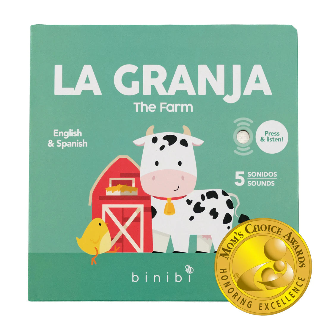 La Granja Bilingual Sound Book: Farm Animal Sounds – Mother Goose Store